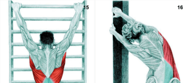 Standing Assisted Neck Flexion Stretch | Encore Rehabilitation, Inc.