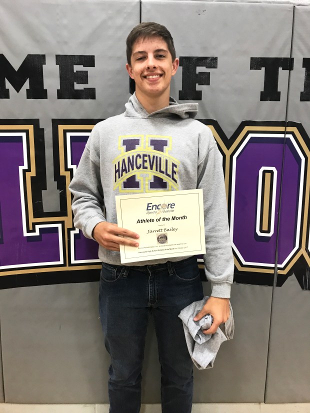 Jarrett Bailey – Athlete of the Month -Hanceville High School and ...