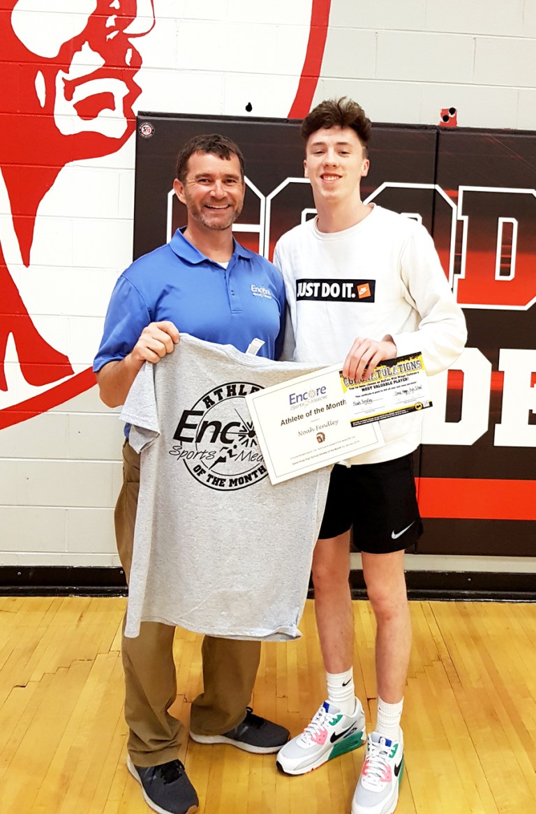 Noah Fendley – January Athlete of the Month for Good Hope High School ...