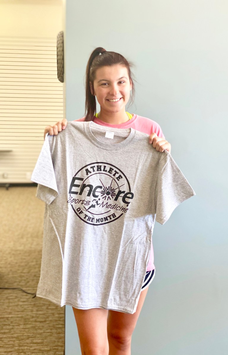 Addison Jacobs is Athlete of the Month for Encore Rehabilitation-Opp ...