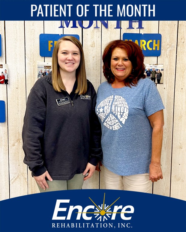 Angela Terry is Patient of the Month for Encore Rehabilitation-Moulton ...