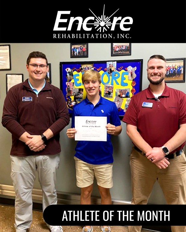 Chase King is Athlete of the Month for Encore Rehabilitation-Dothan ...